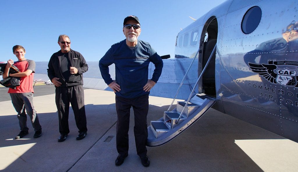 Lt. Raymond Cosgrove Flies In A C-45 Beechcraft | Wish of a Lifetime
